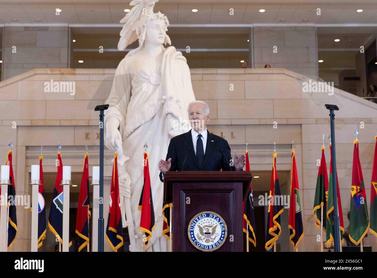 Washington, United States. 07th May, 2024. US President Joe Biden ...