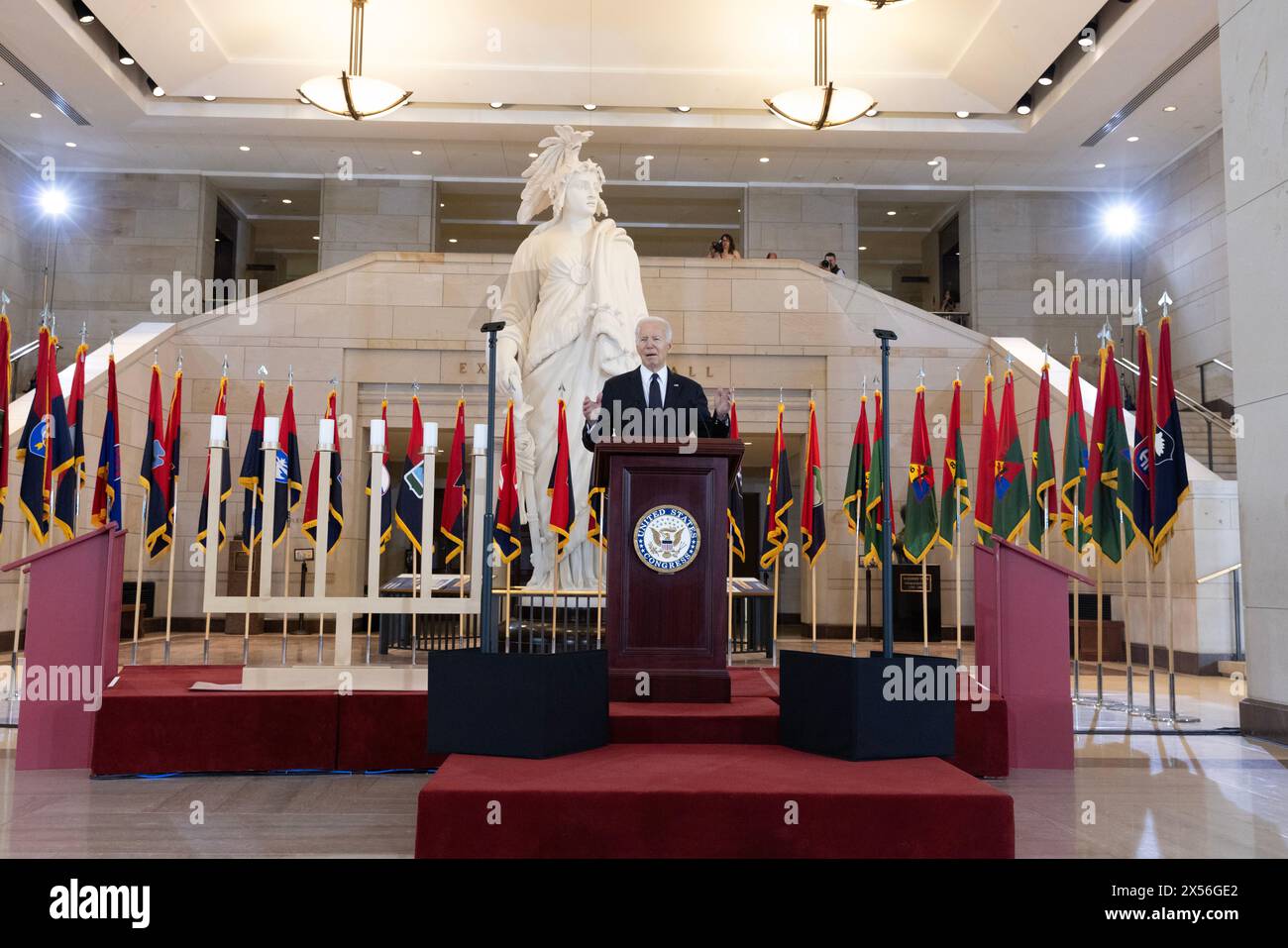 Washington, United States. 07th May, 2024. US President Joe Biden ...