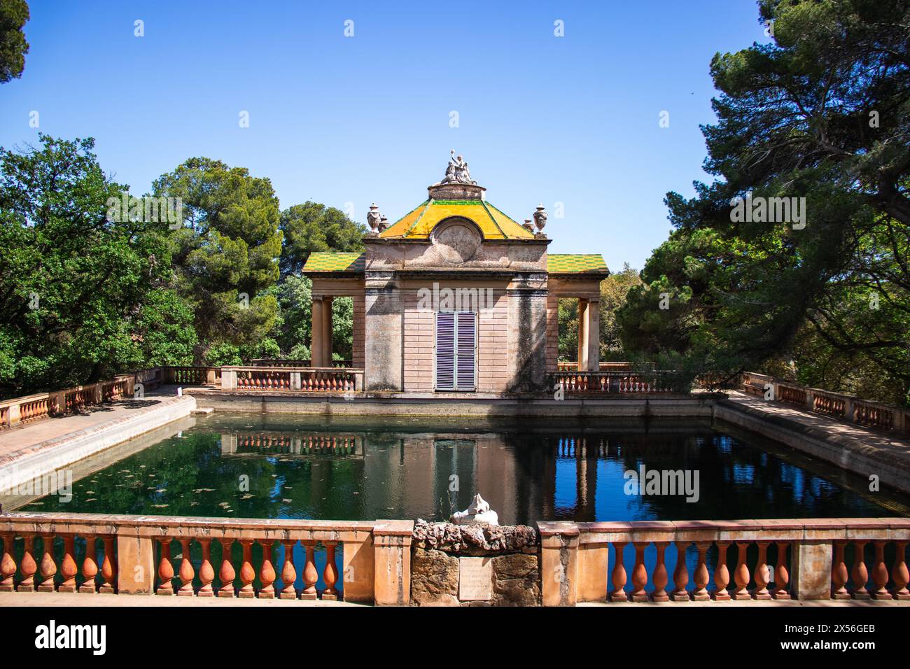 Historical garden Parc del Laberint d'Horta,Barcelona,Sustainability ...