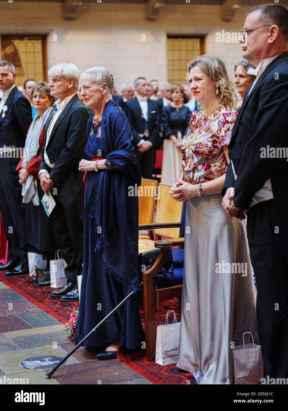 Copenhagen, Denmark. 07th May, 2024. Queen Margrethe and Lord Mayor ...