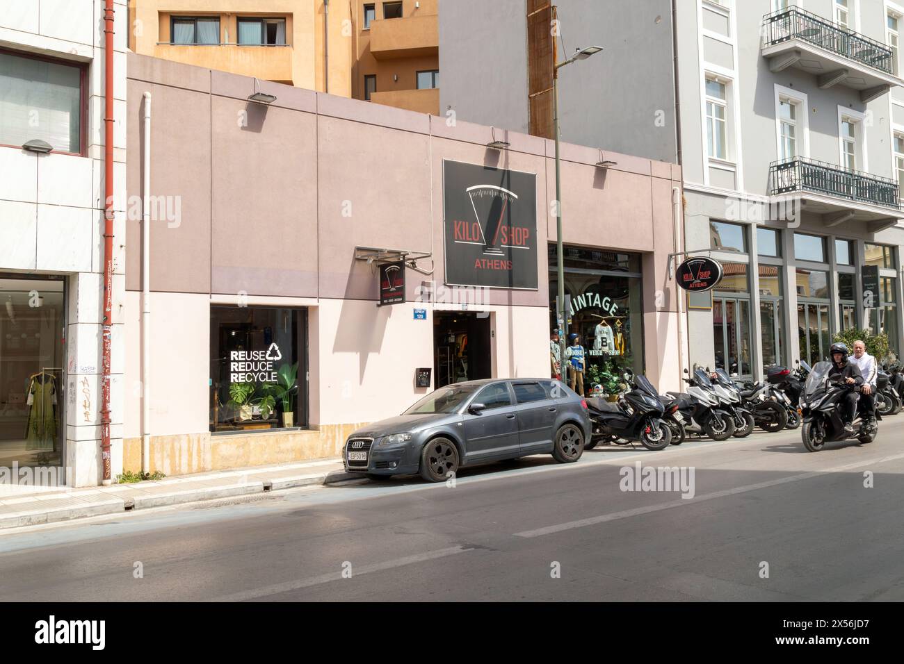 Athens vintage store hi-res stock photography and images - Alamy