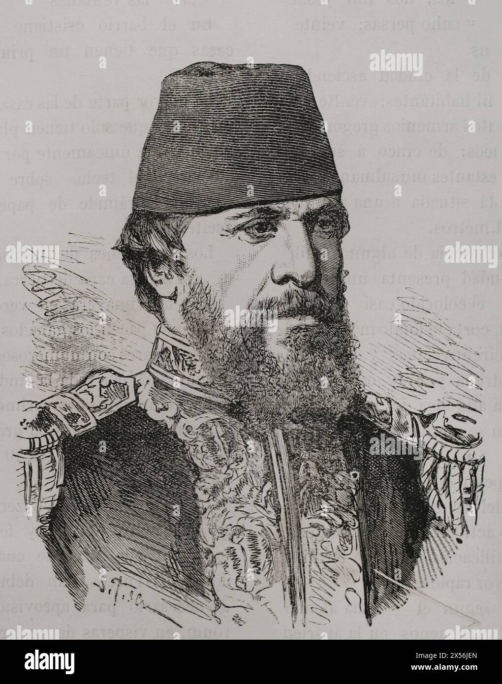Hobart Pasha (1822-1886). English naval officer and Naval adviser to ...