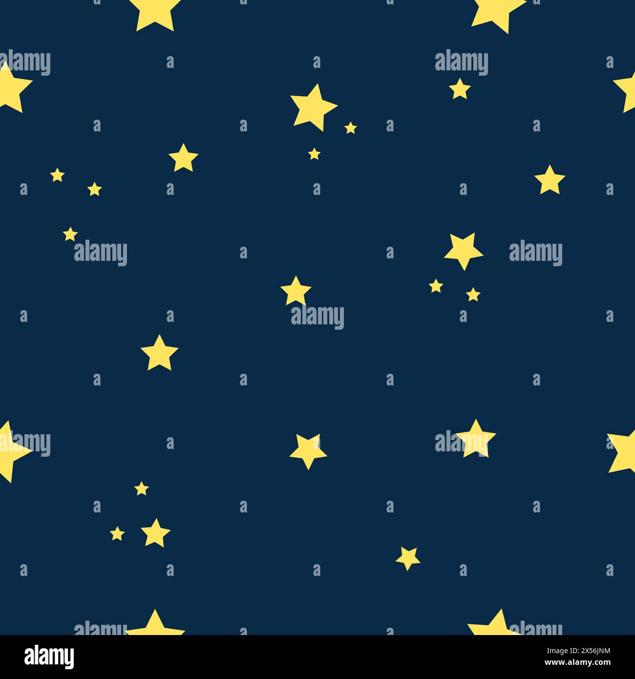 Celestial, Starry night seamless pattern, endless texture background ...