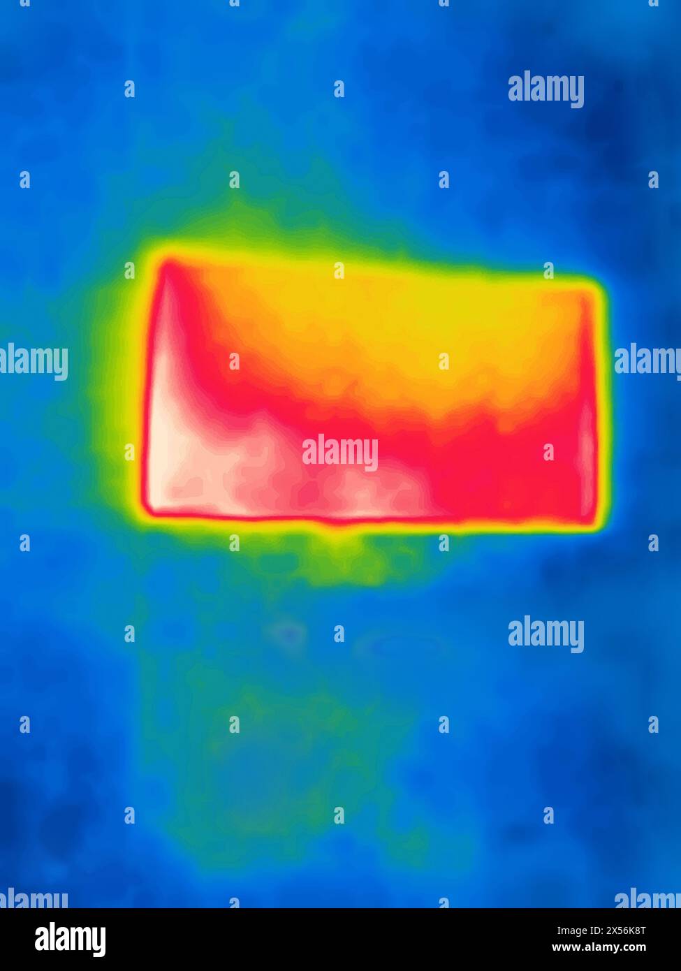 .Image from thermal imager device Stock Photo - Alamy