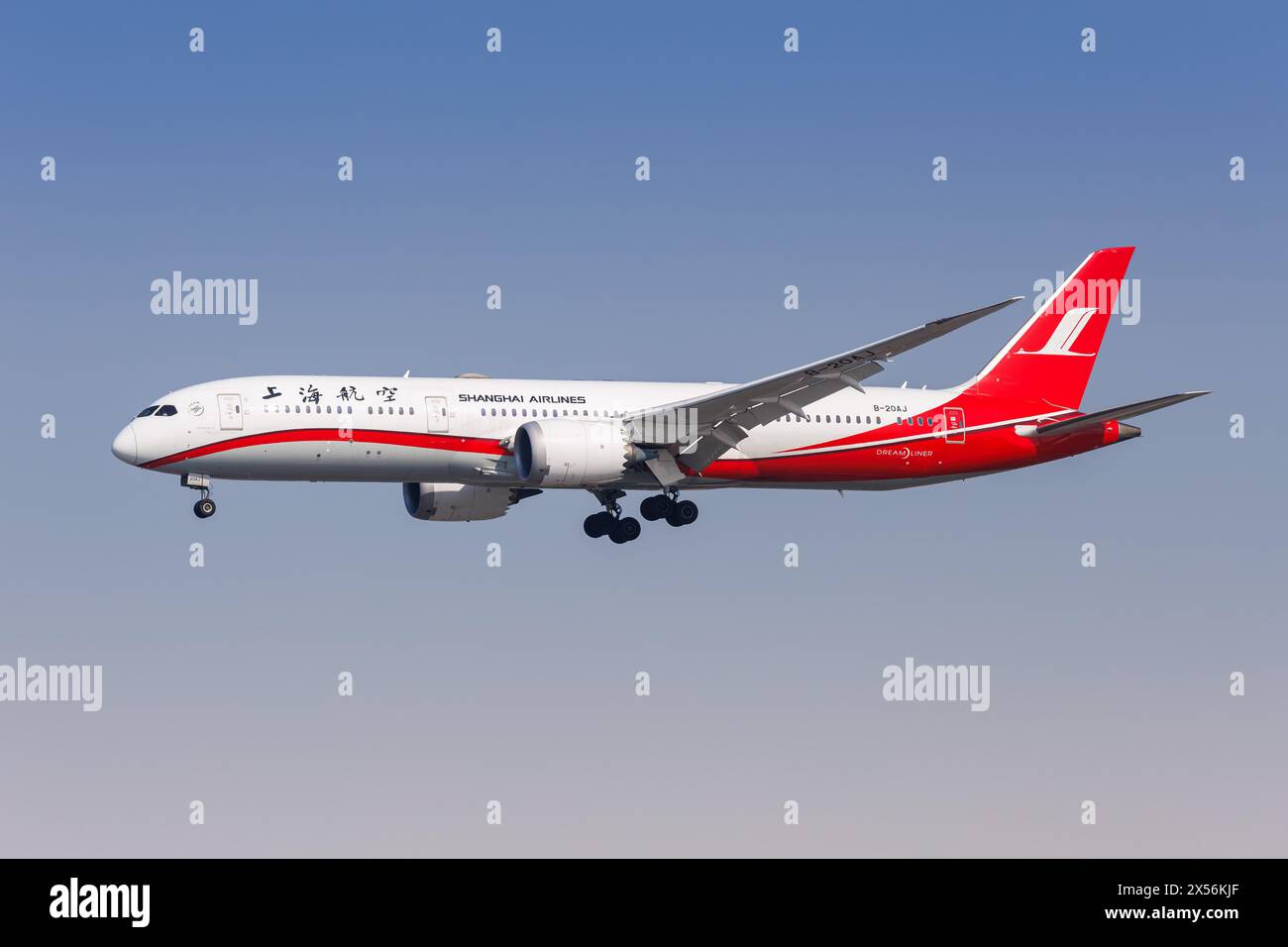 Shanghai, China - April 9, 2024: A Boeing 787-9 Dreamliner Aircraft Of ...