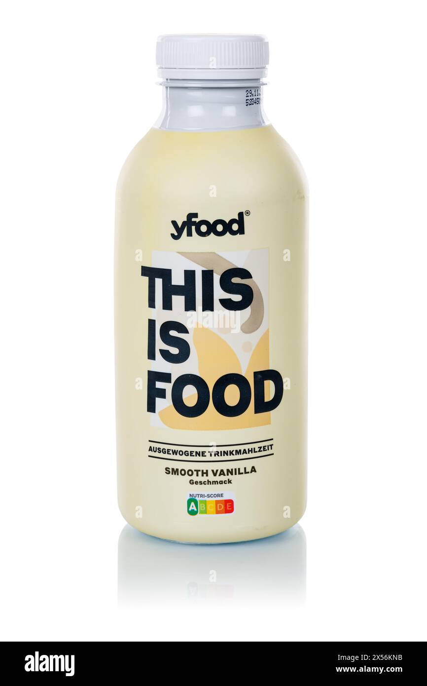 Stuttgart, Germany - February 29, 2024: Yfood This Is Food Smooth ...
