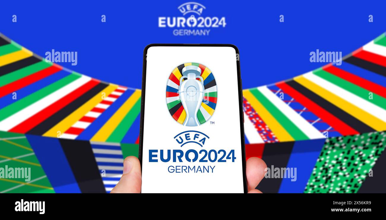 Germany - May 1, 2024: UEFA Euro 2024 Germany European Football ...