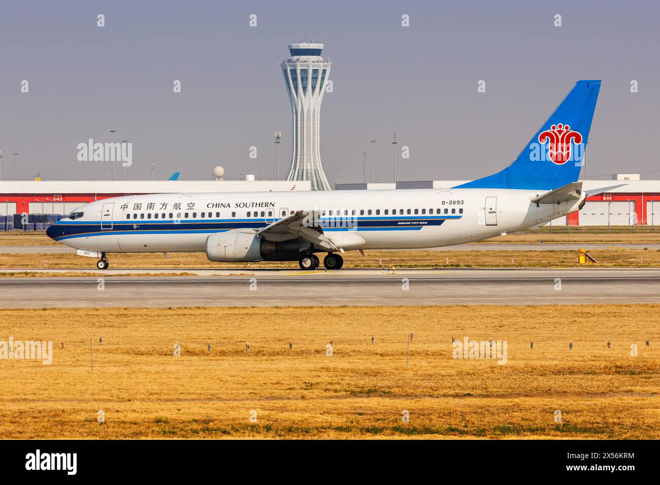 Beijing, China - March 31, 2024: A Boeing 737-800 Aircraft Of China ...