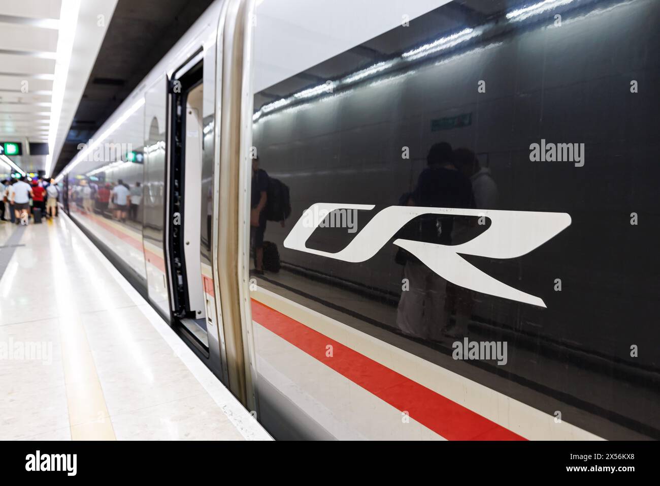 Hong Kong, China - April 4, 2024: China Railway CR Logo On A High-speed ...