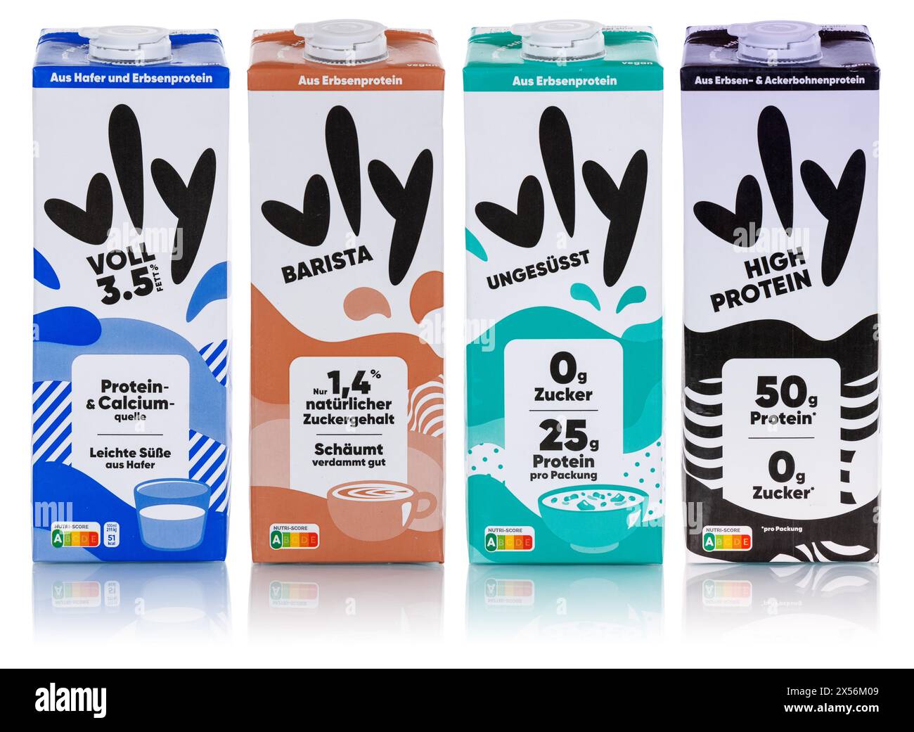 Stuttgart, Germany - March 4, 2024: Vly Vegan Pea Milk Milk Substitute ...