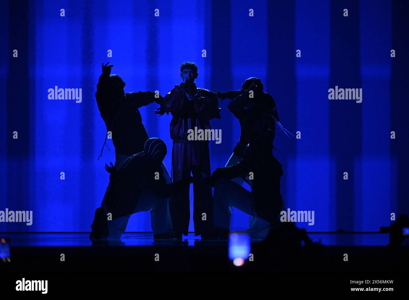 MALMÖ, SWEDEN 20240507Silvester Belt representing Lithuania with the ...