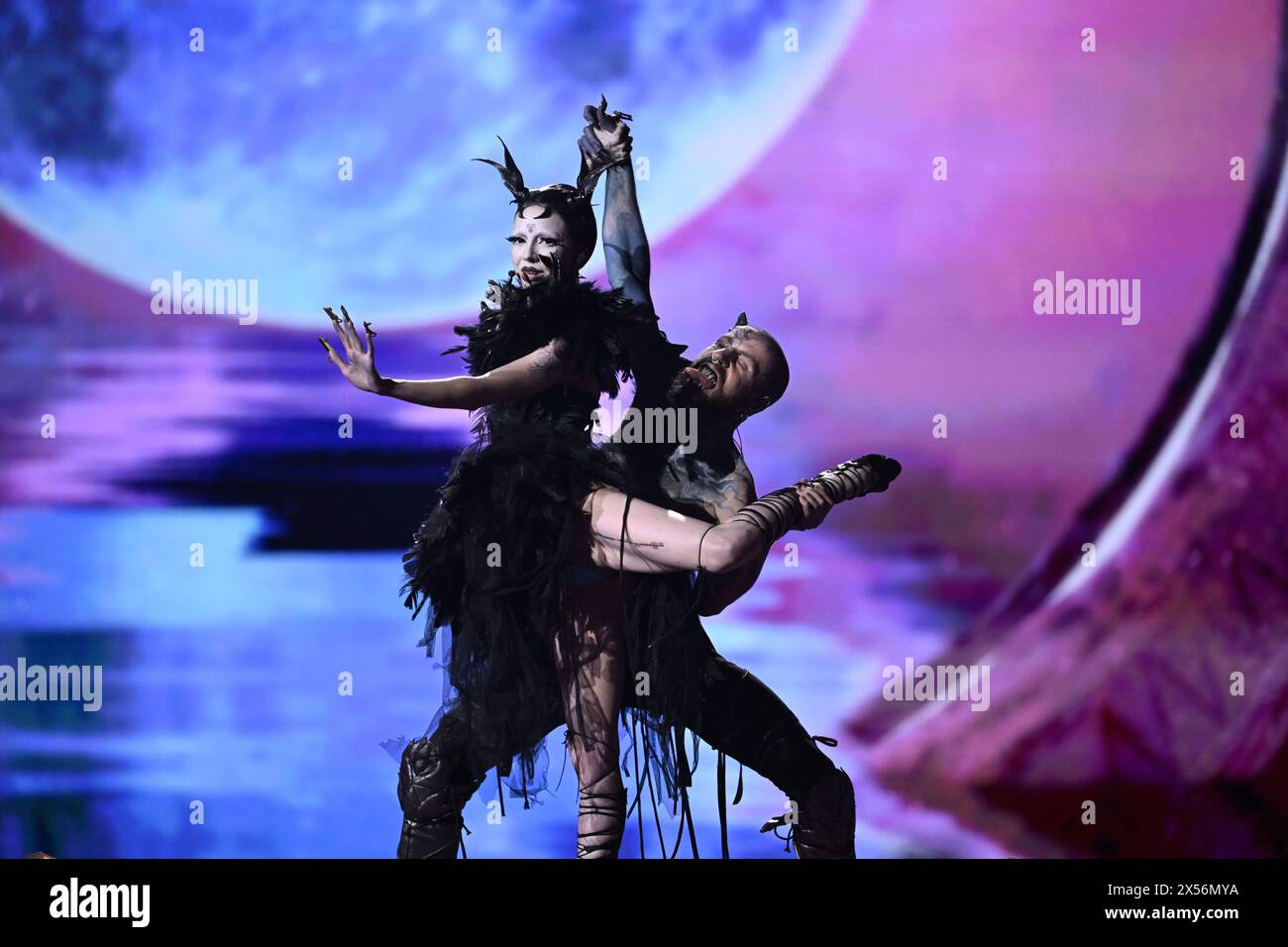 MALMÖ, SWEDEN 20240507Bambie Thug representing Ireland with the song ...