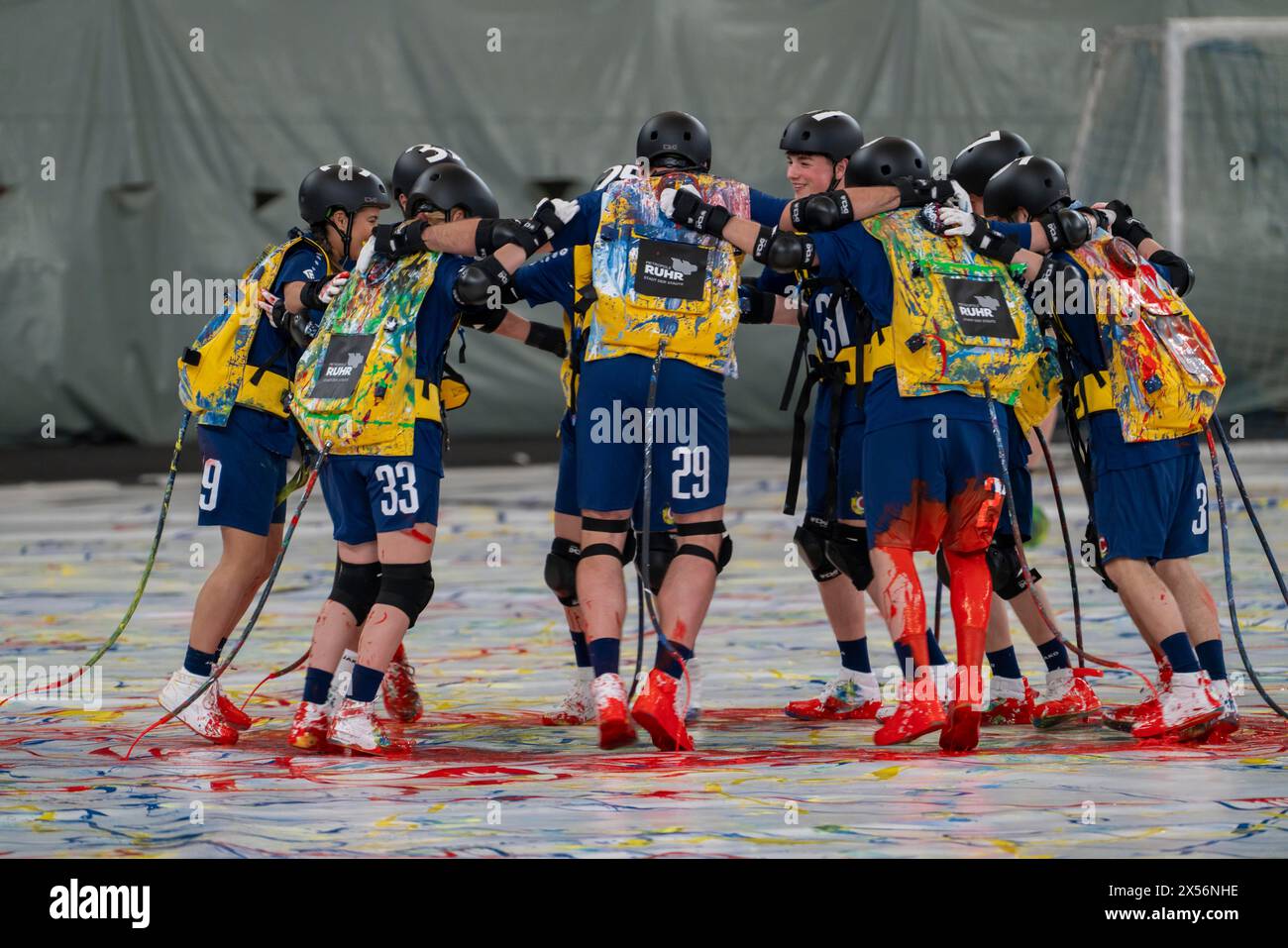 World record in the arena at Schalke, the largest painting in the world ...