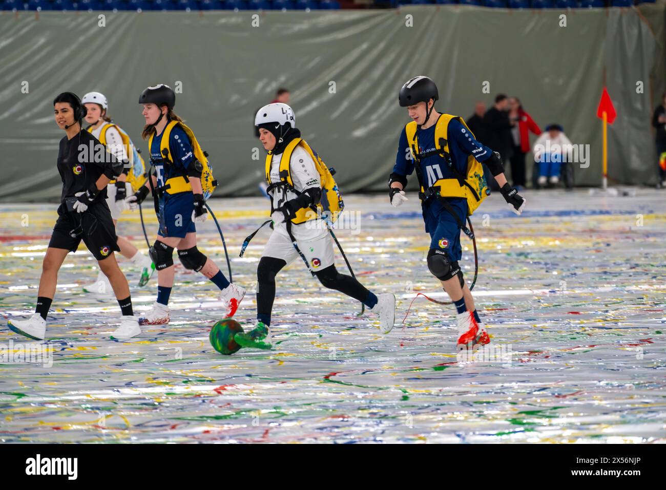 World record in the arena at Schalke, the largest painting in the world ...