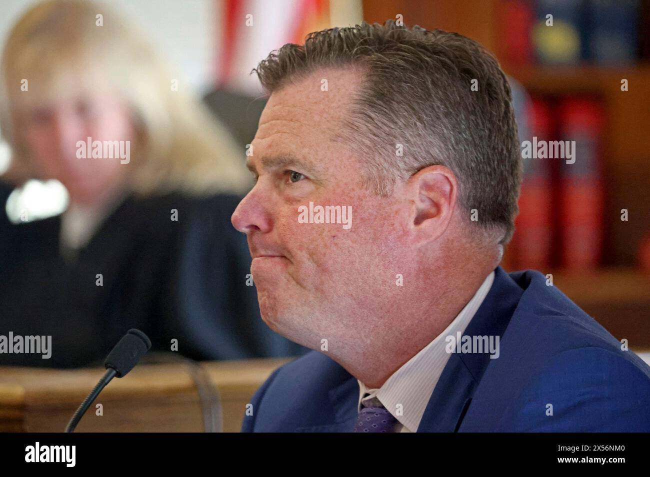 Sergeant Michael Lank, of the Canton Police Dept. during cross ...