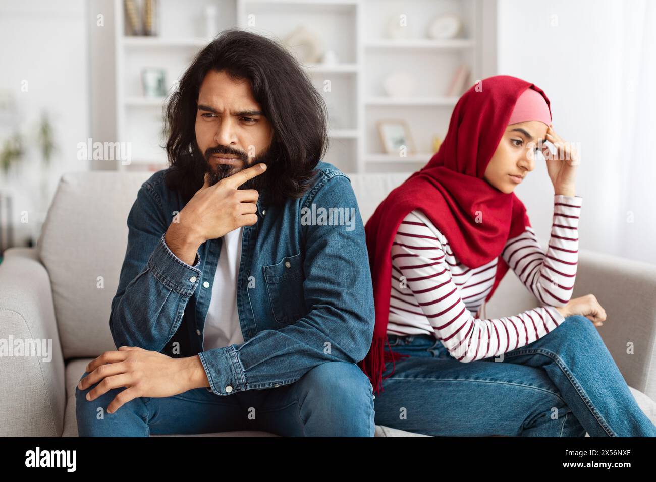 Tense interpersonal relationship hi-res stock photography and images ...