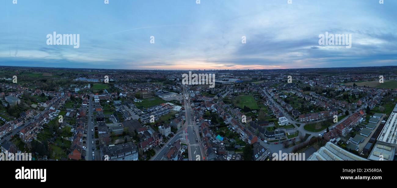 Bergensesteenweg, Sint-Pieters-Leeuw, Brussels, Belgium, 26th of March ...