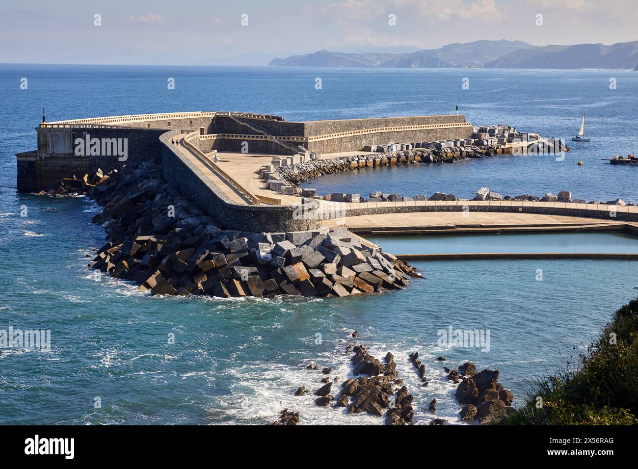 Wave energy plant or wave plant, commercial installation that works by ...