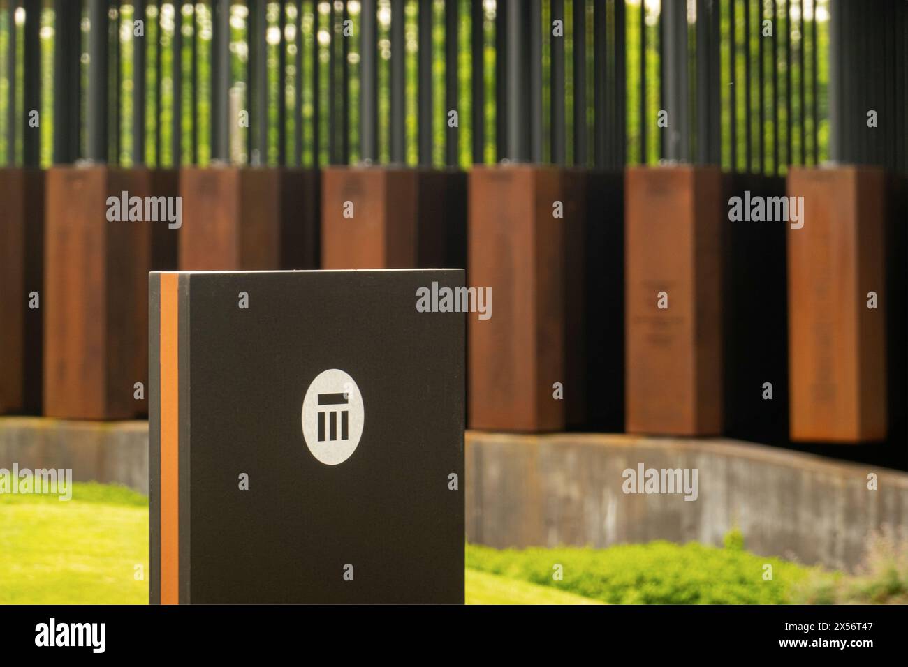 The National Memorial for Peace and Justice in Montgomery Alabama Stock ...