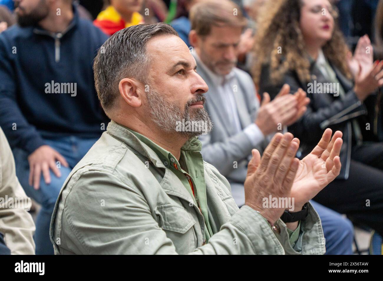 Barcelona - 07/05/2024, Vox holds a rally in the working-class ...