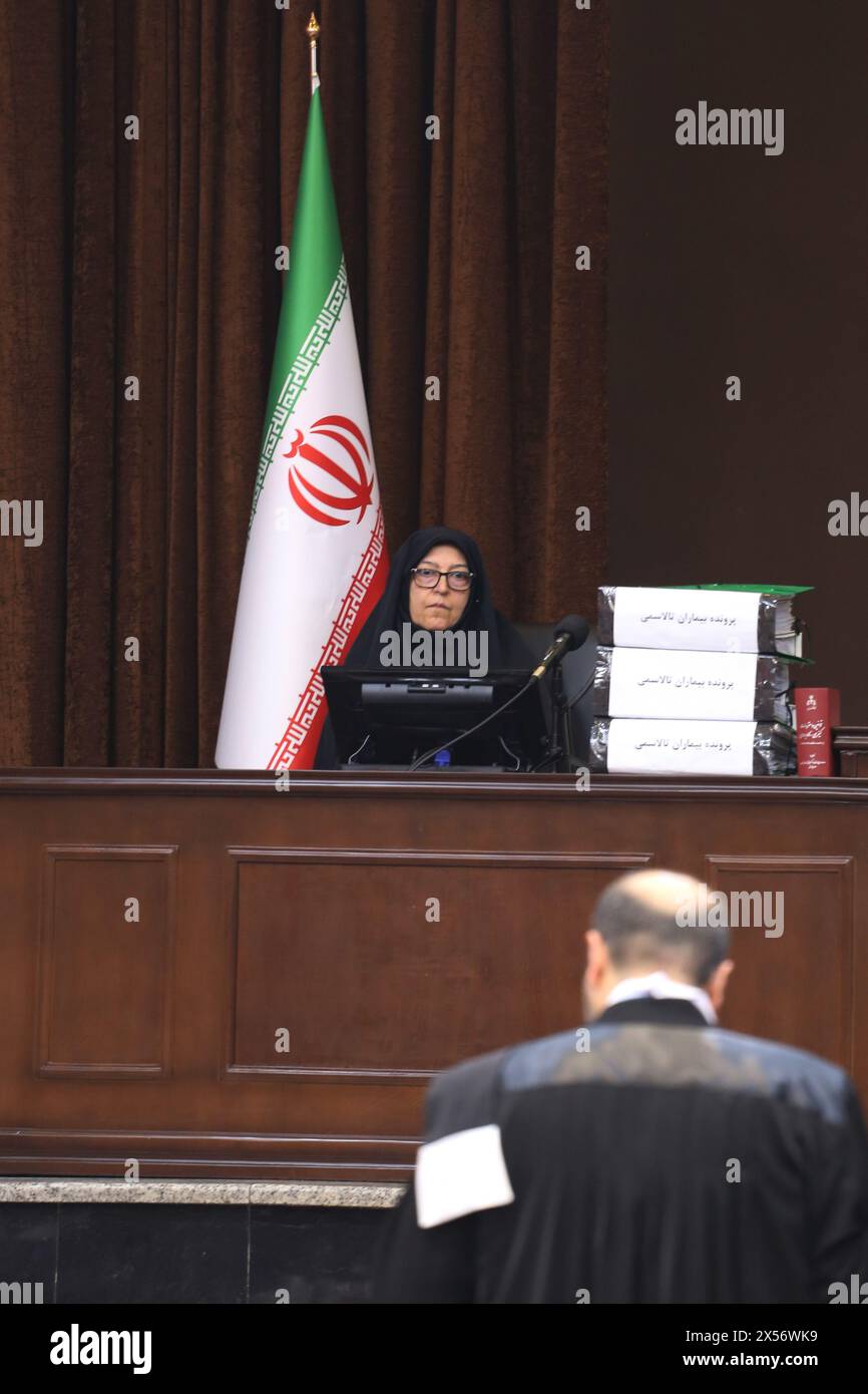 Tehran, Iran. 7th May, 2024. An Iranian veiled woman of Iran's ...