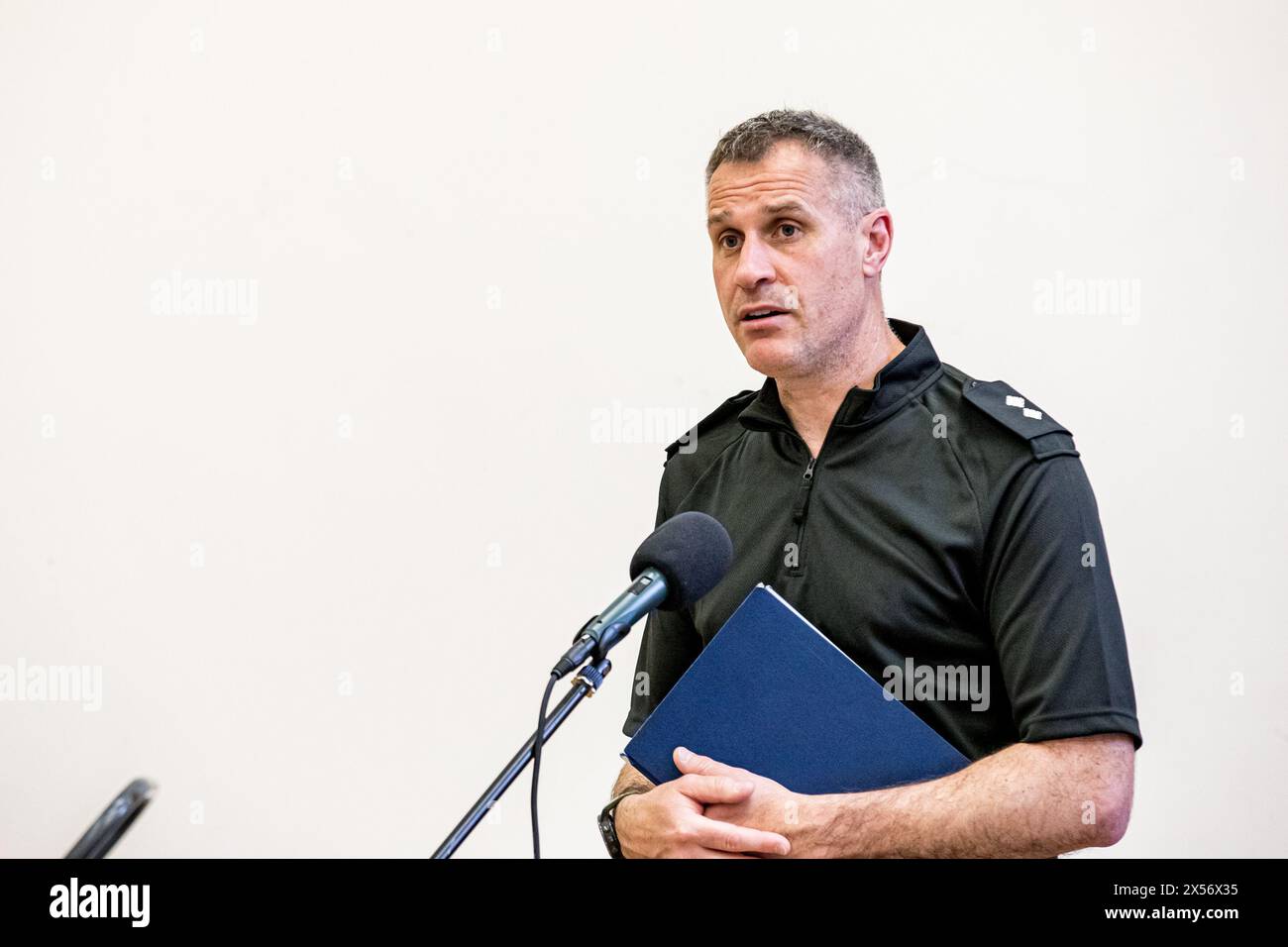 AMESBURY, WILTSHIRE, UK, 7th May, 2024 Inspector Ricky Lee, (Station ...