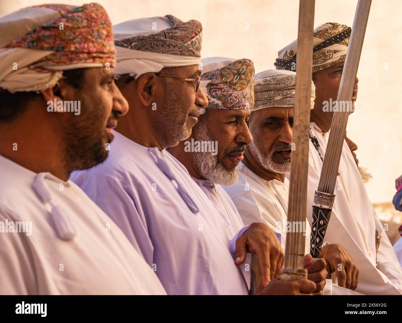 Traditional omani sword dance hi-res stock photography and images - Alamy
