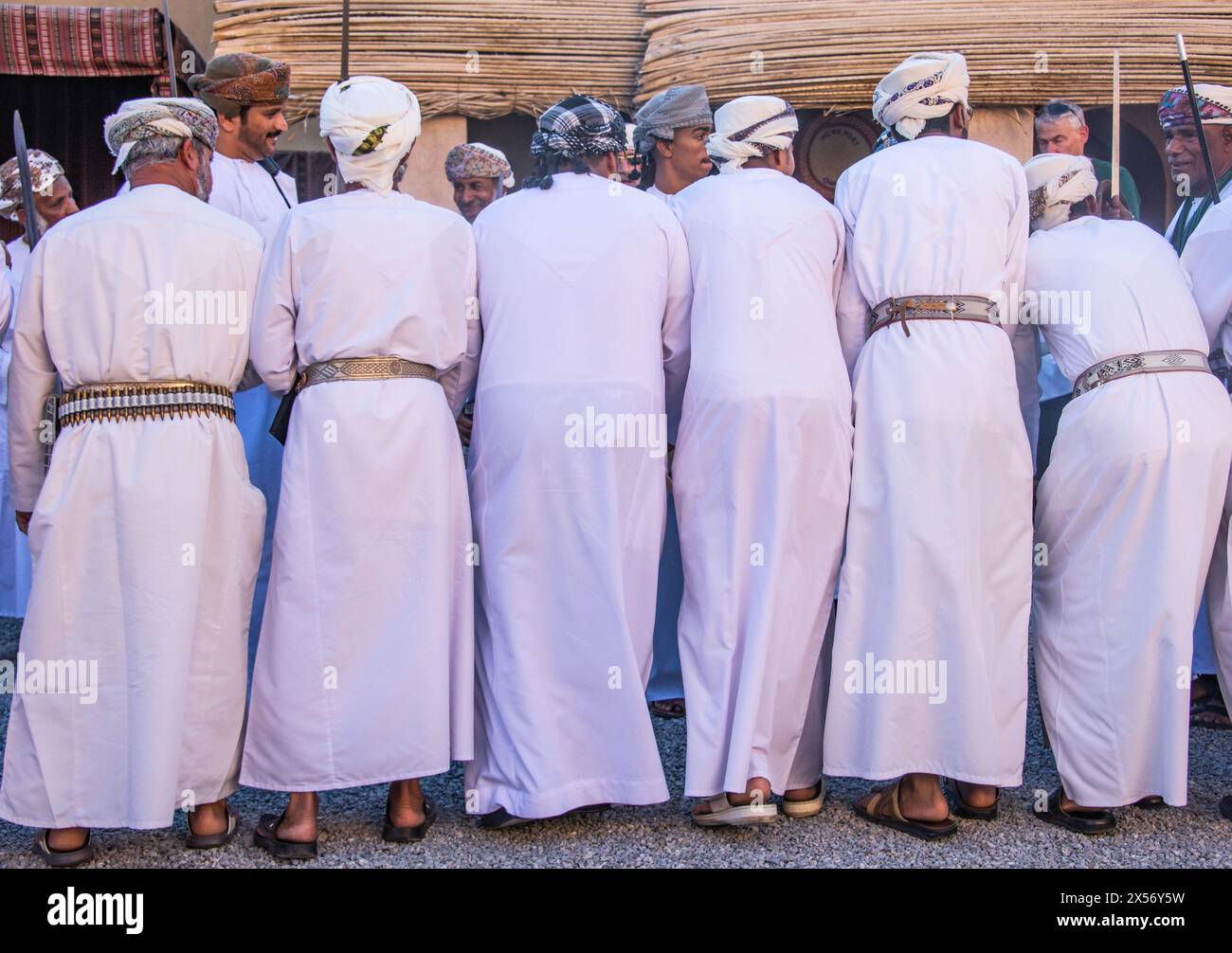 Traditional omani sword dance hi-res stock photography and images - Alamy