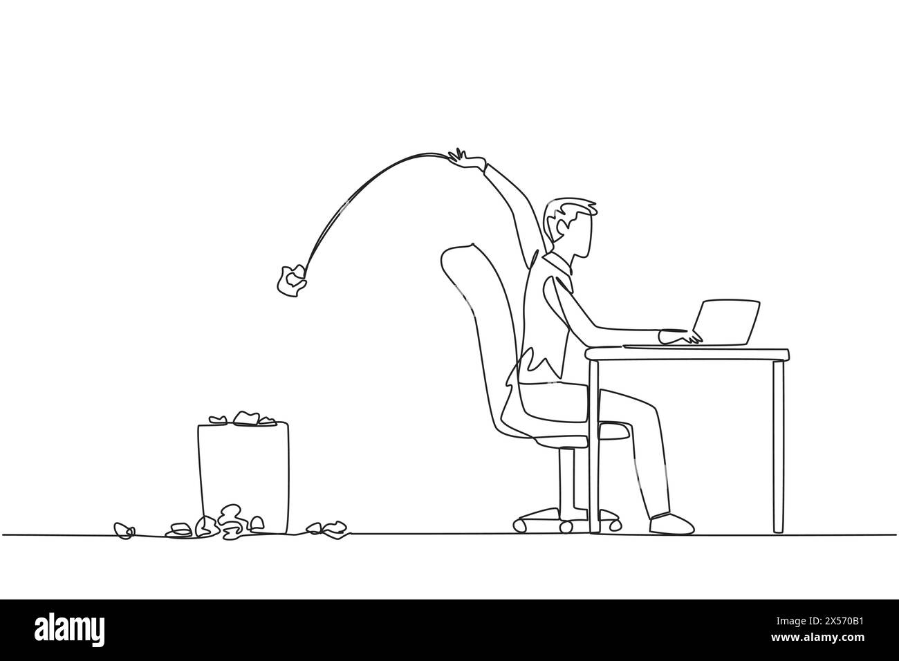 Crumpled wads Stock Vector Images - Alamy