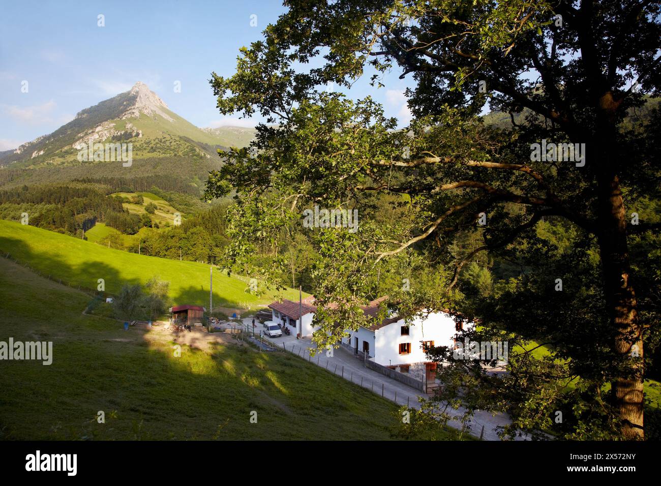 Monte Txindoki, Sierra de Aralar, Zaldibia, Gipuzkoa, Euskadi, Spain ...