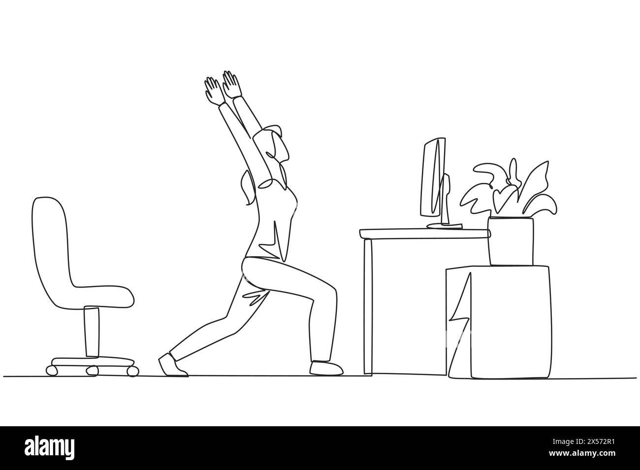 Female legs raised Stock Vector Images - Alamy