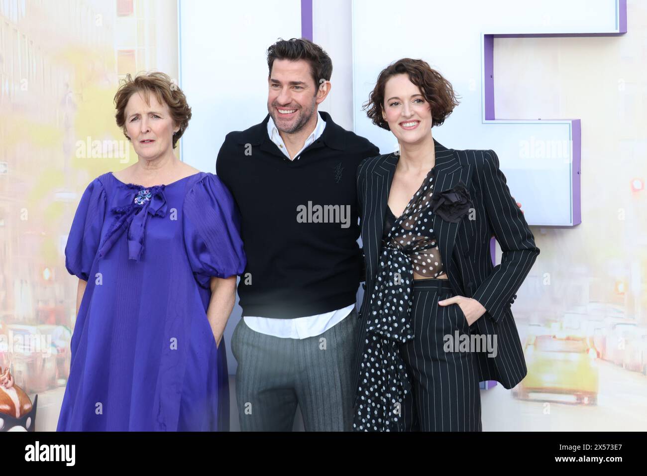 Fiona Shaw, John Krasinski and Phoebe Waller-Bridge, IF - UK Premiere ...