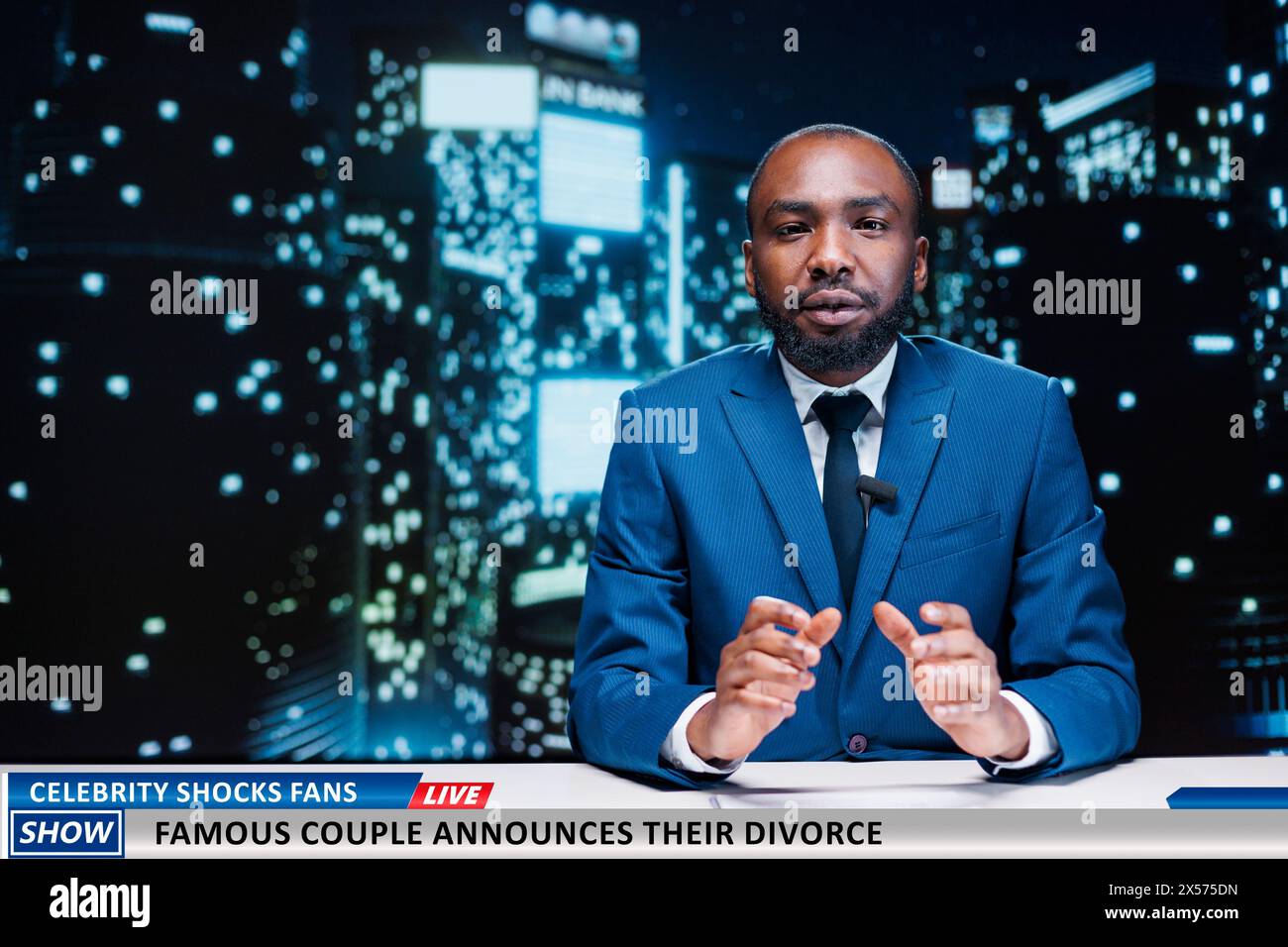 Media reporter announces scandalous divorce between famous celebrities ... Media reporter announces scandalous divorce between famous celebrities ...