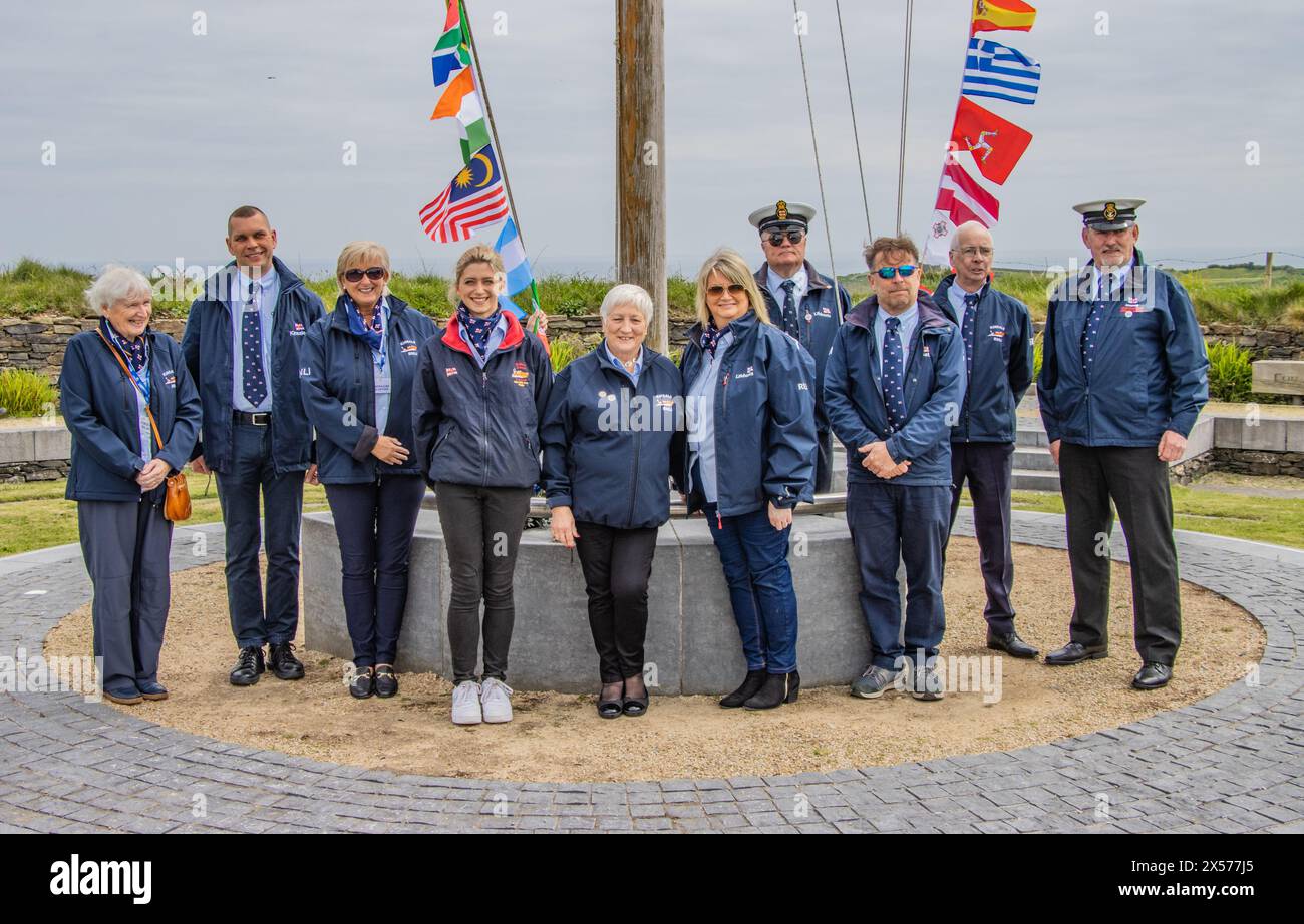 Old Head of Kinsale Signal Tower, RMS Lusitania remembrance ceremony ...