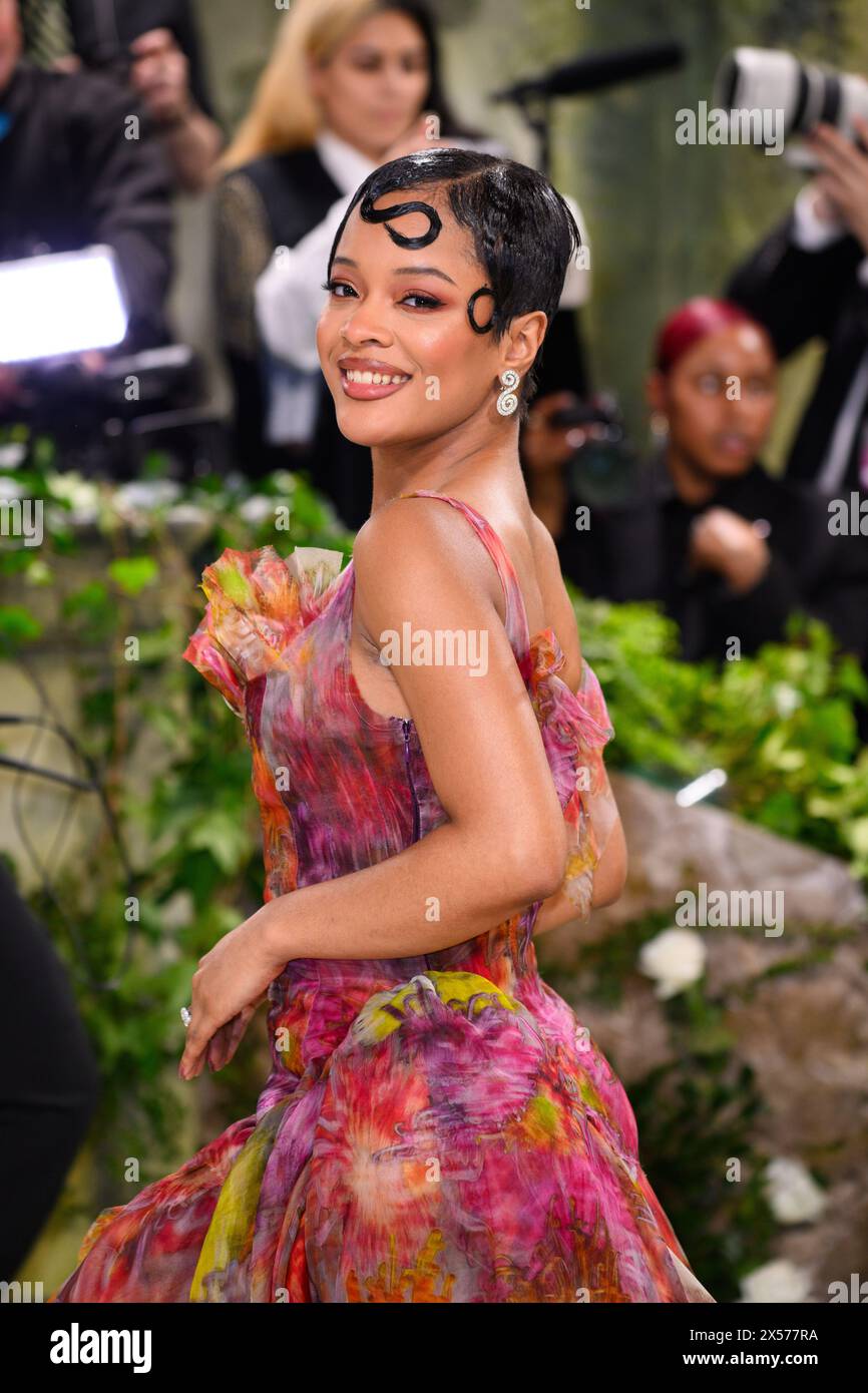 New York, USA. 6 May 2024. Maleah Joi Moon attending the Metropolitan ...