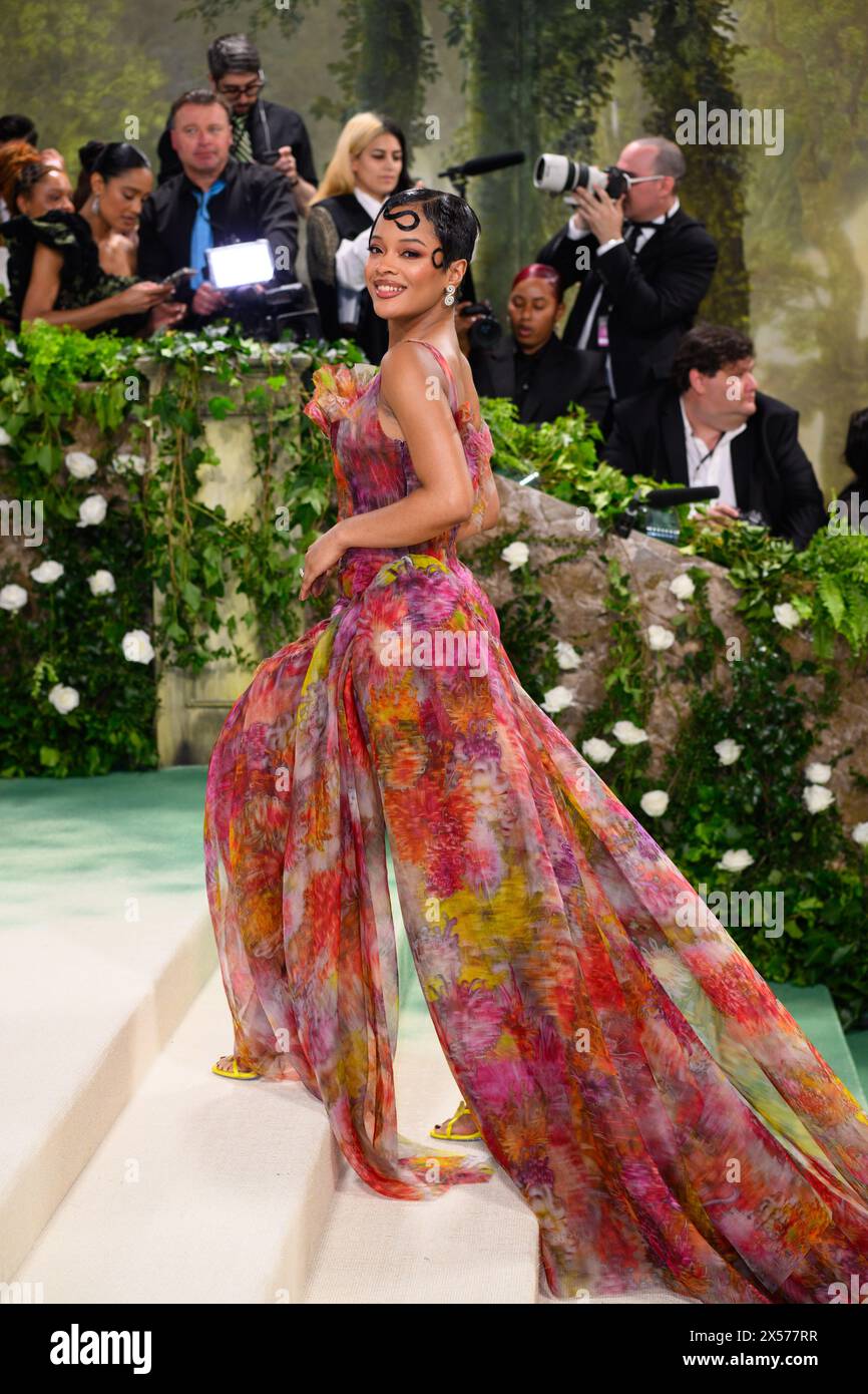 New York, USA. 6 May 2024. Maleah Joi Moon attending the Metropolitan ...