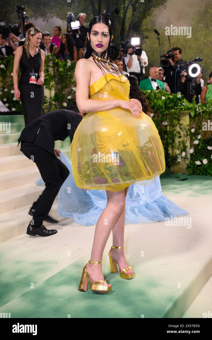 New York, USA. 6 May 2024. Amelia Gray Hamlin attending the ...