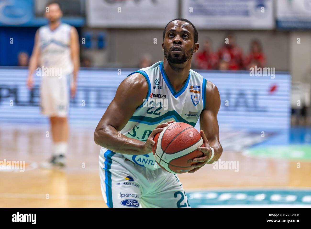 Desio, Italy. 07th May, 2024. Anthony Hickey (Pallacanestro Cantu ...