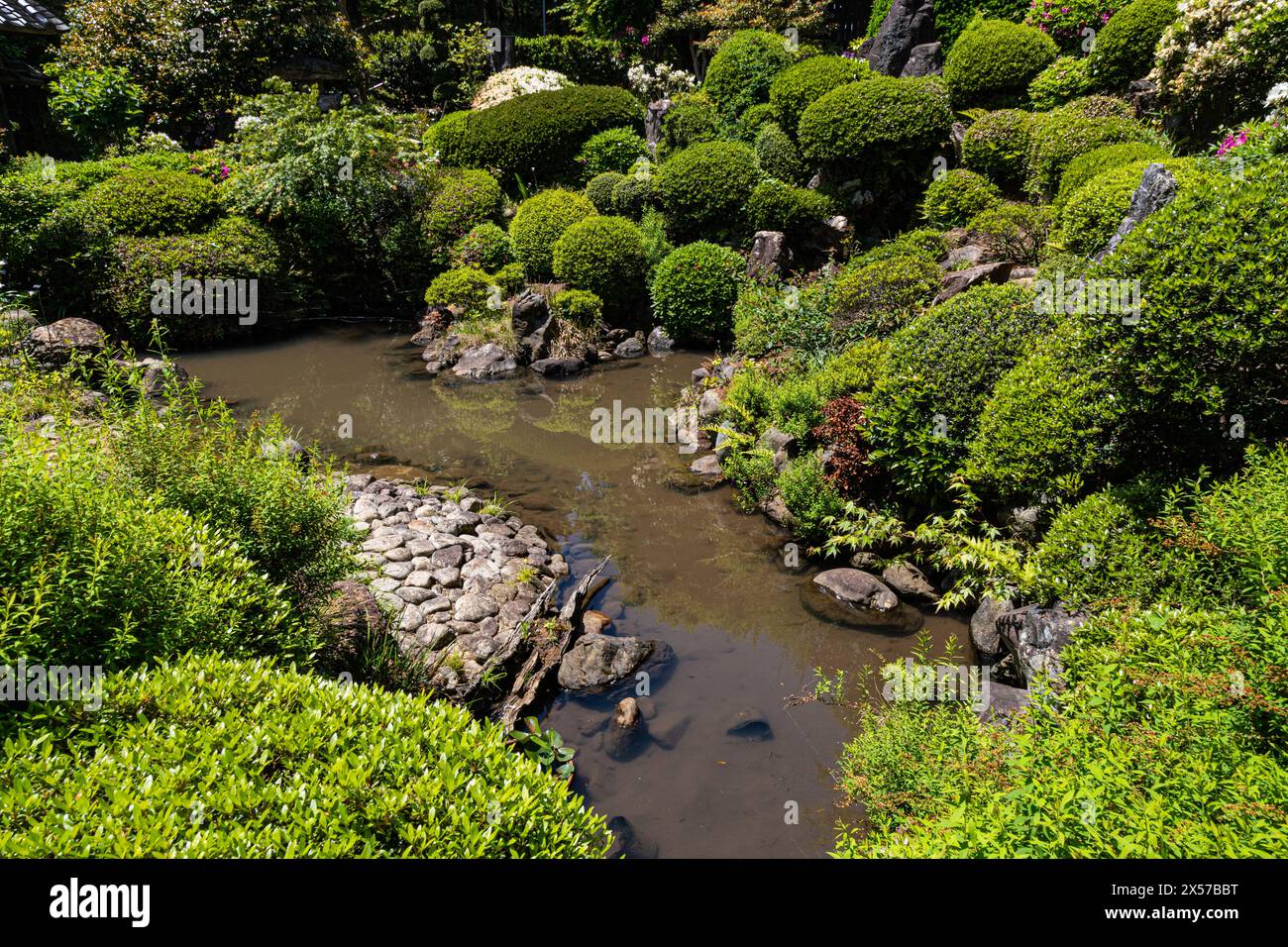 Hosenji Temple Garden - Hosen-ji Temple of the Soto sect was founded in ...
