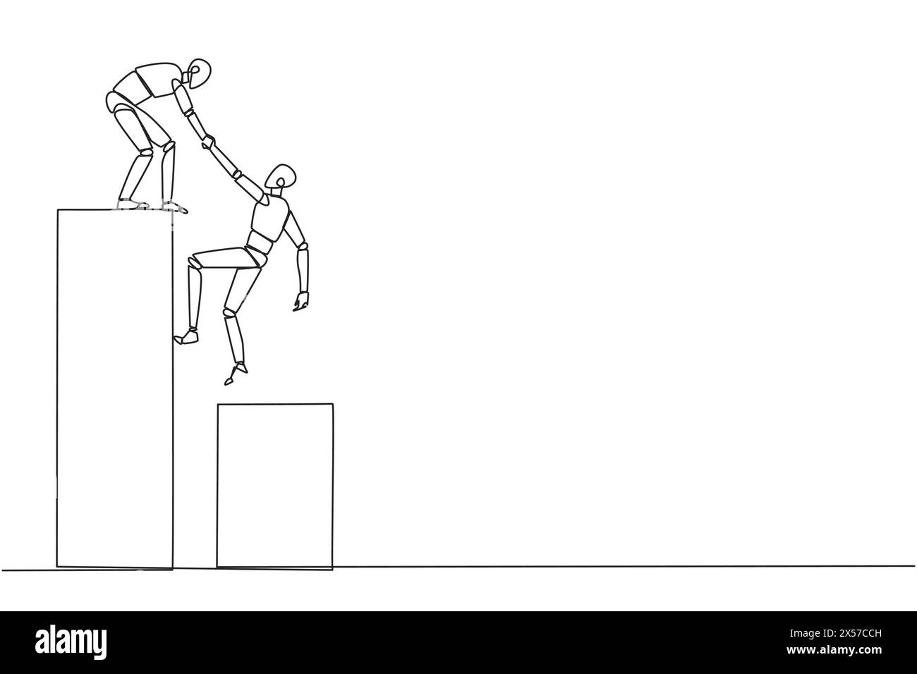 Cartoon minimalism style chart hi-res stock photography and images - Alamy