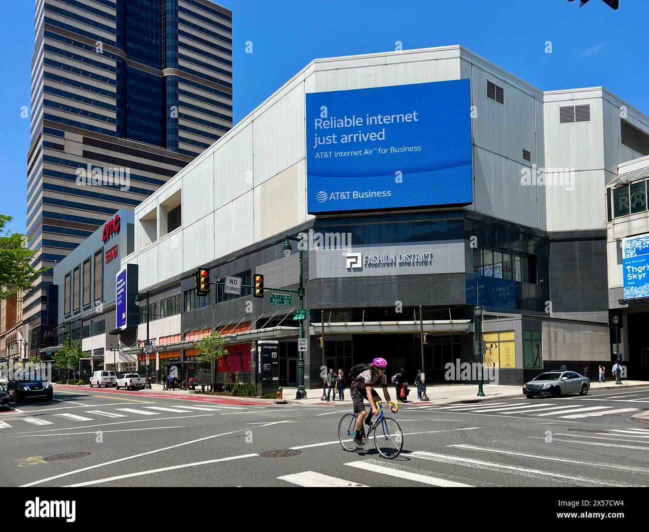 Commercial and entertainment district hi-res stock photography and ...