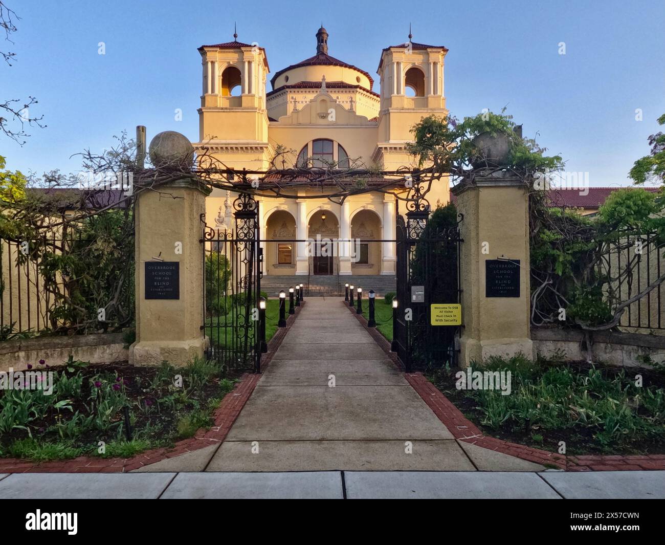 Overbrook School for the Blind at 63rd Street and Malvern Avenue in ...