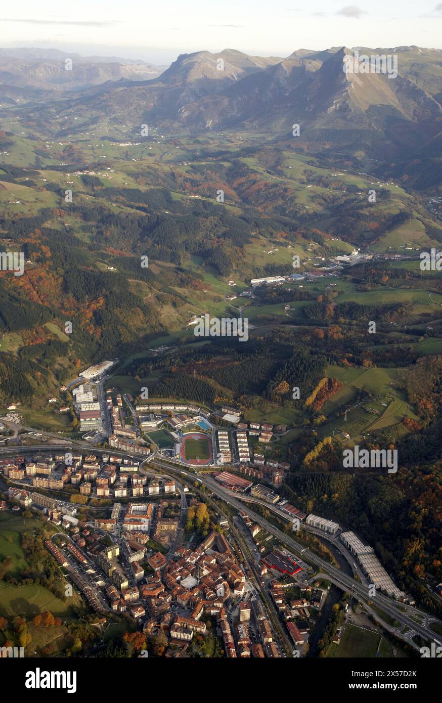 Txindoki mountain, Sierra de Aralar, Ordizia, Guipuzcoa, Basque Country ...