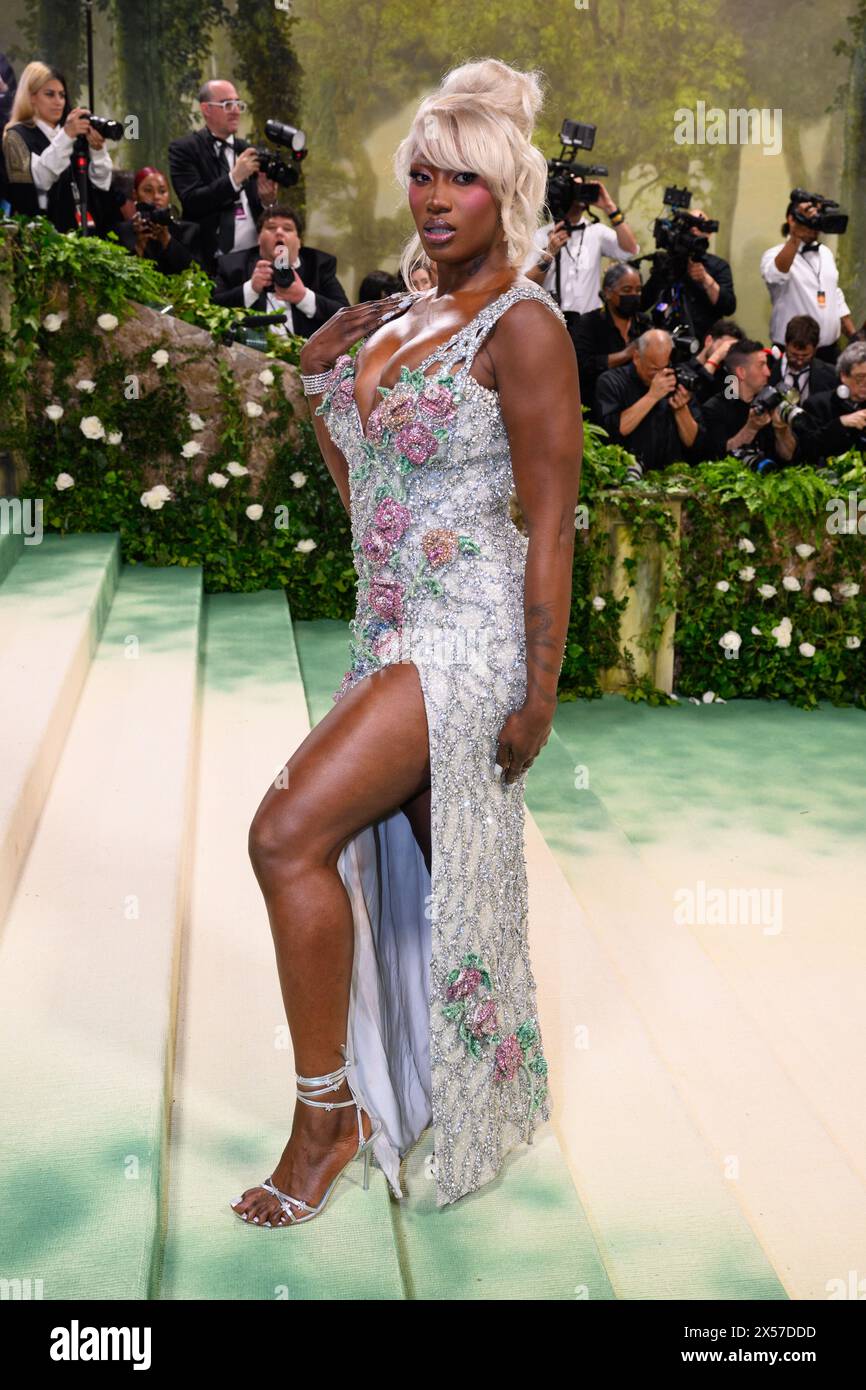 New York, USA. 6 May 2024. Aya Nakamura attending the Metropolitan ...