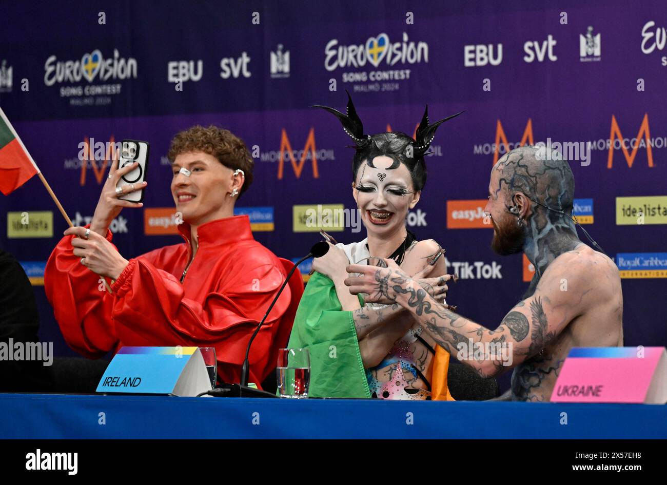 MALMÖ, SWEDEN 20240507Silvester Belt representing Lithuania with the ...