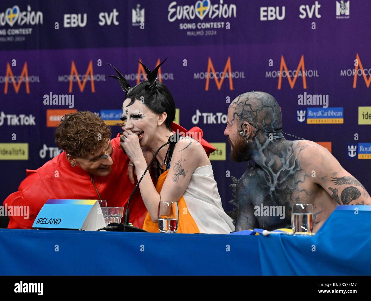 MALMÖ, SWEDEN 20240507Silvester Belt representing Lithuania with the ...