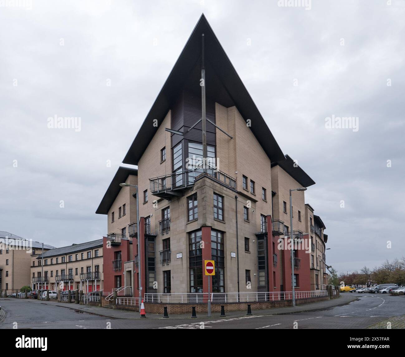 Crown Street Redevelopment Project, Gorbals, Glasgow Stock Photo - Alamy