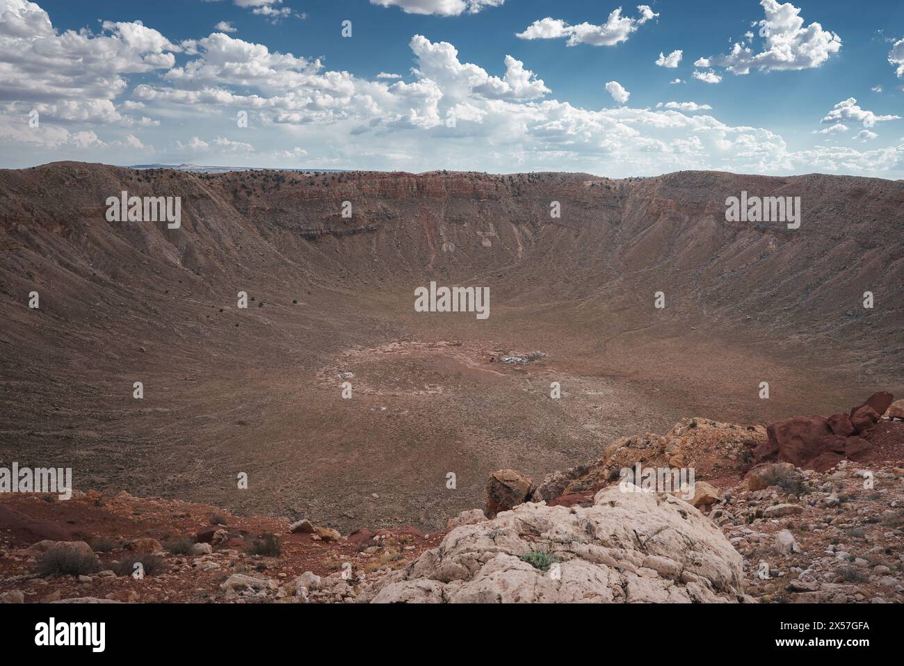 Meteor Crater, Barringer, Arizona Impressive Desert Landmark Shot from ...