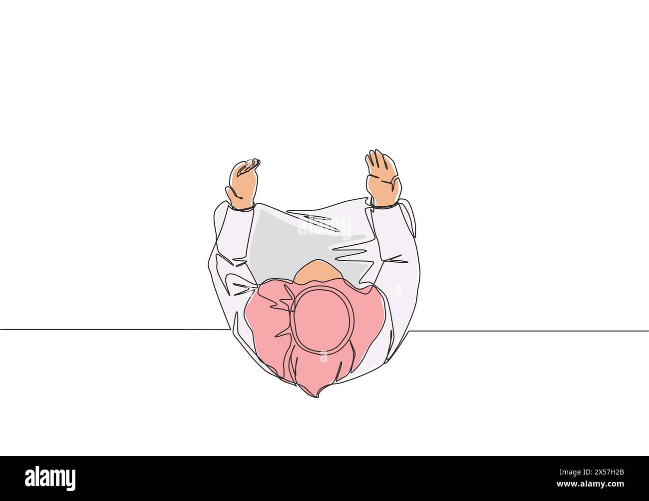 Muslim praying man hands Stock Vector Images - Alamy