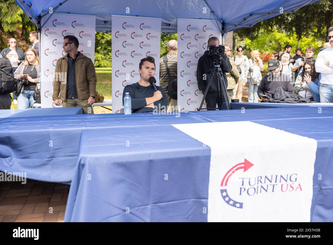 Charlie kirk, turning point usa hi-res stock photography and images - Alamy